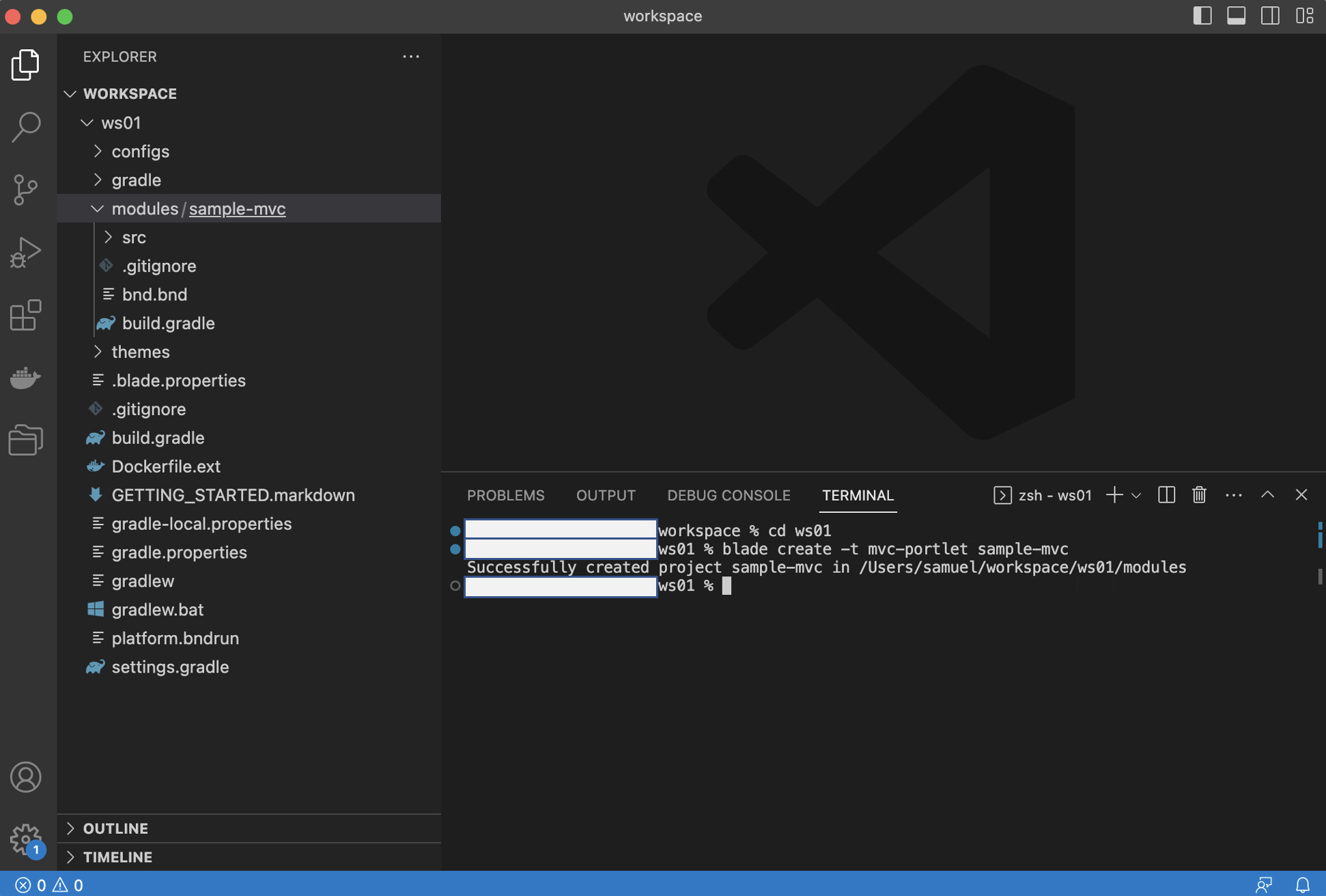 Visual Studio Code + Blade での開発 - Visual Studio Code + Blade での開発 - aegif Labo Blog Liferay